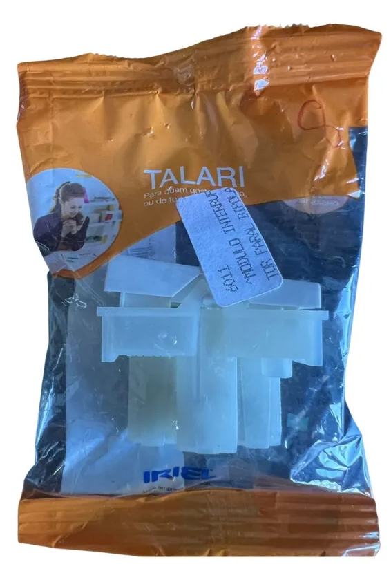 Módulo Interruptor Tecla Simples Talari Iriel Branco
