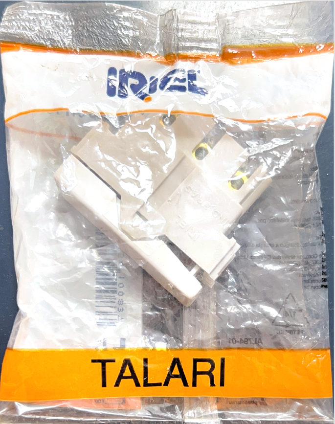 Módulo Interruptor Mini Tecla Paralela Talari Iriel Branco