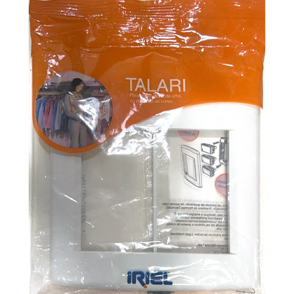 Placa 4x4 Embutida 6 Postos Talari Iriel Branca